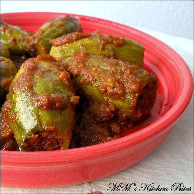 Potoler Dolma/Stuffed Pointed gourd...make it Non-Veg or Veg - Women ...