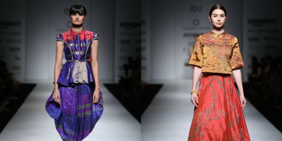 A Peep Into ‘Parted Lips’: Krishna Mehta Autumn Winter 2017 Collection ...