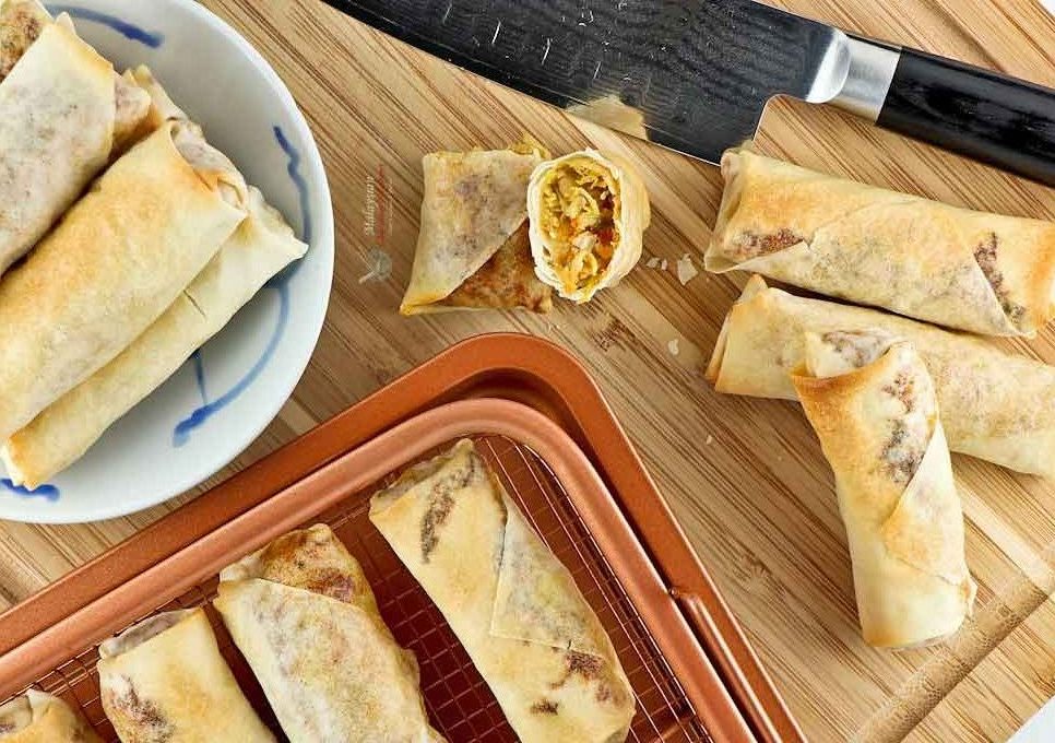 Eid Special: Baked Keema Spring Rolls - Women Fitness Org