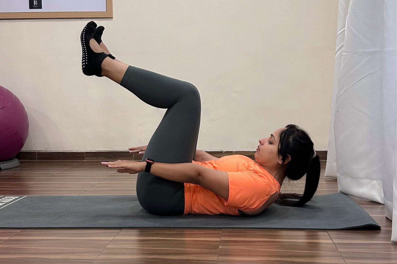 5 Exercises for Home Pilates Routine by BodyProCoach - Women Fitness Org